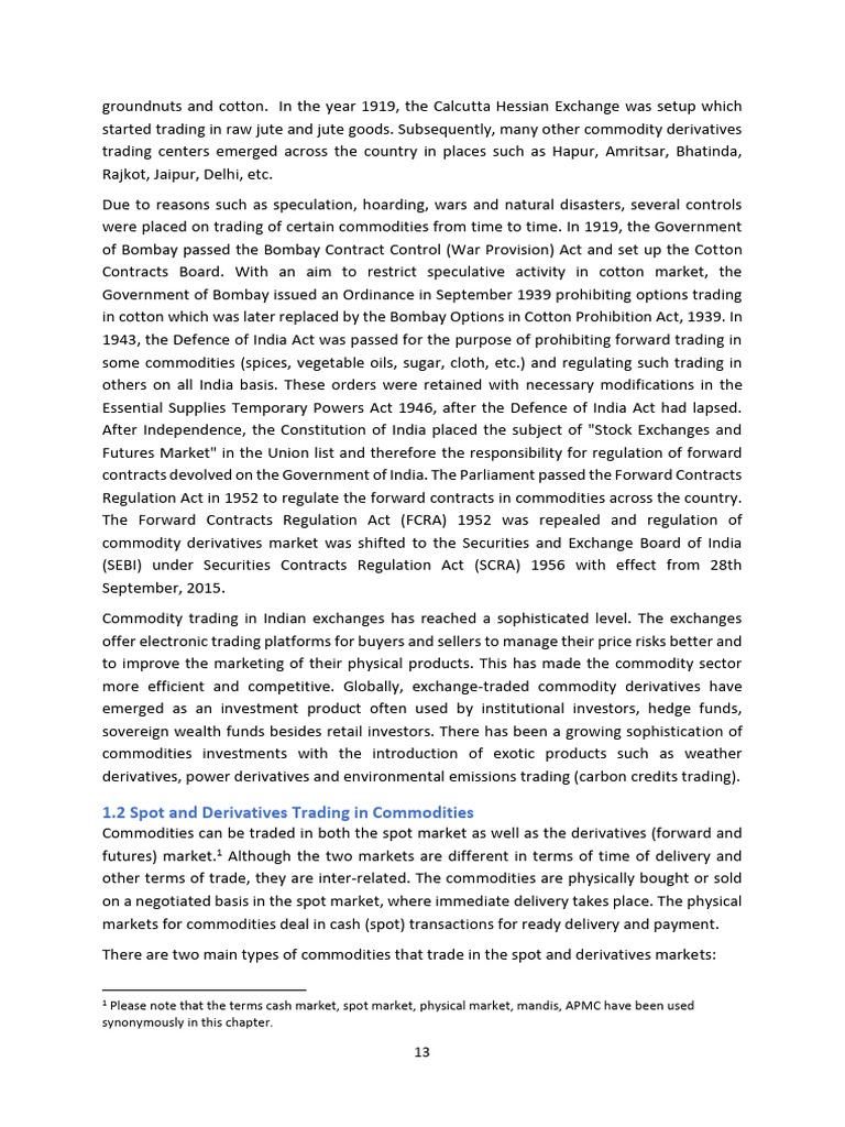 Series XVI-Commodity Derivatives-Ver-May 2022-14 | PDF | Commodity ... Series XVI-Commodity Derivatives-Ver-May 2022-14 | PDF | Commodity ...