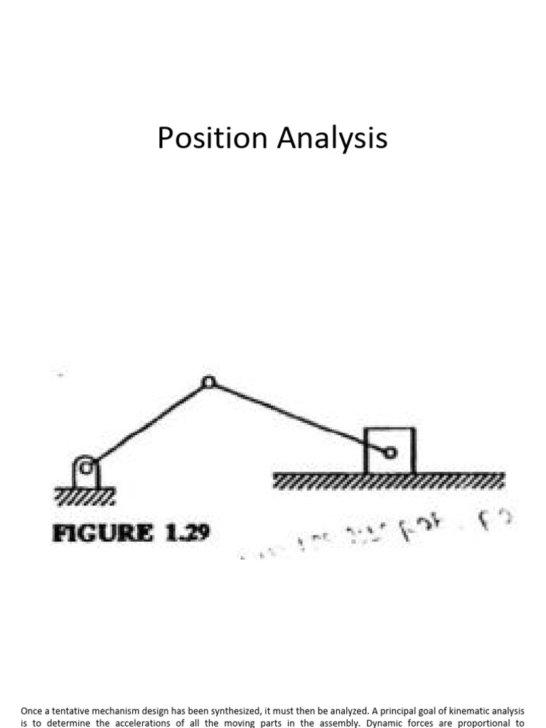 Position Analysis Pdf Euclidean Vector Cartesian Coordinate System