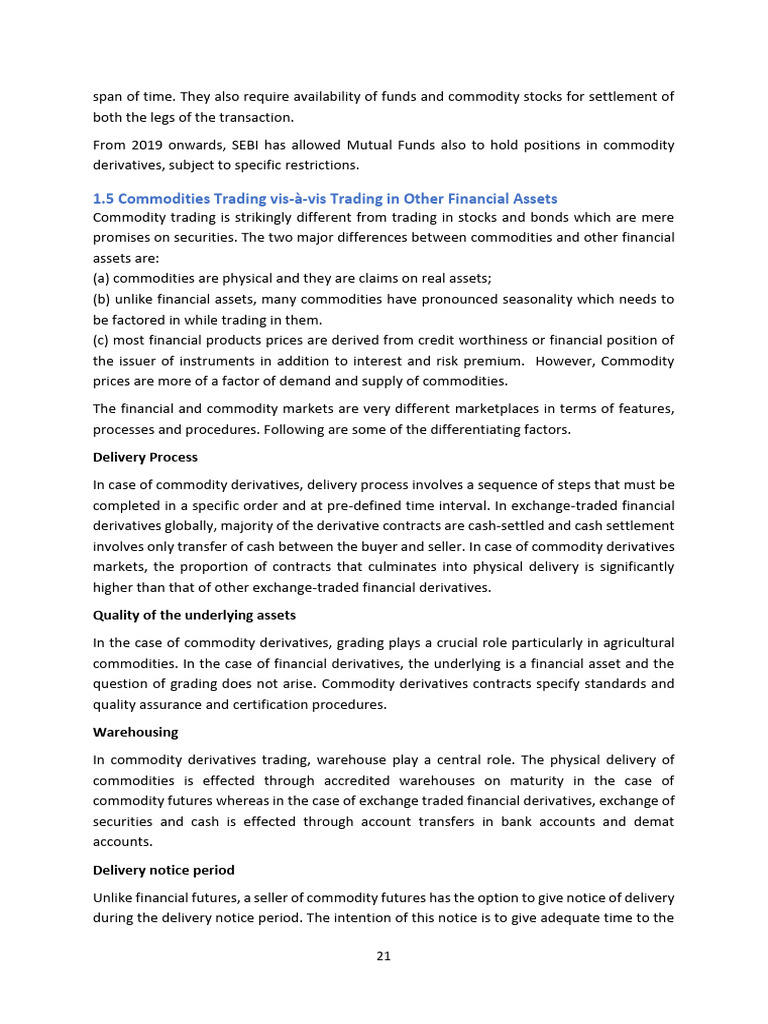 Series XVI-Commodity Derivatives-Ver-May 2022-22 | PDF | Derivative ... Series XVI-Commodity Derivatives-Ver-May 2022-22 | PDF | Derivative ...