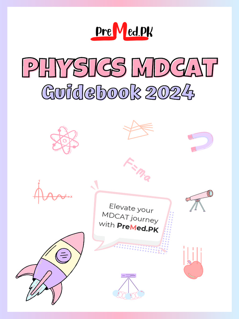 MDCAT Physics Guide 2024 | PDF | Waves | Photon