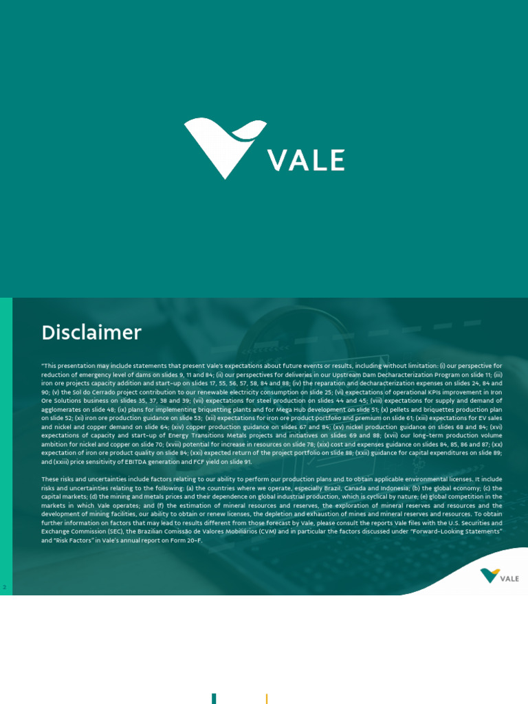 Vale Day 2023 | PDF | Mining | Reliability Engineering