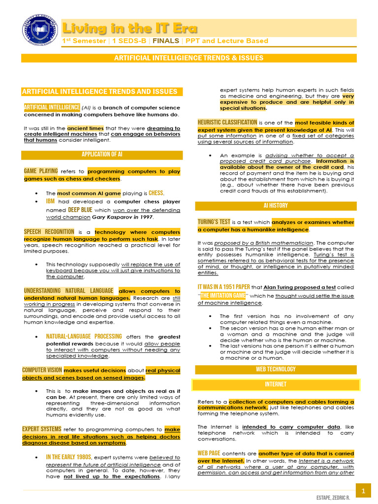 TRANSES-LIVING IN THE IT ERA-FINALS | PDF | World Wide Web | Internet & Web