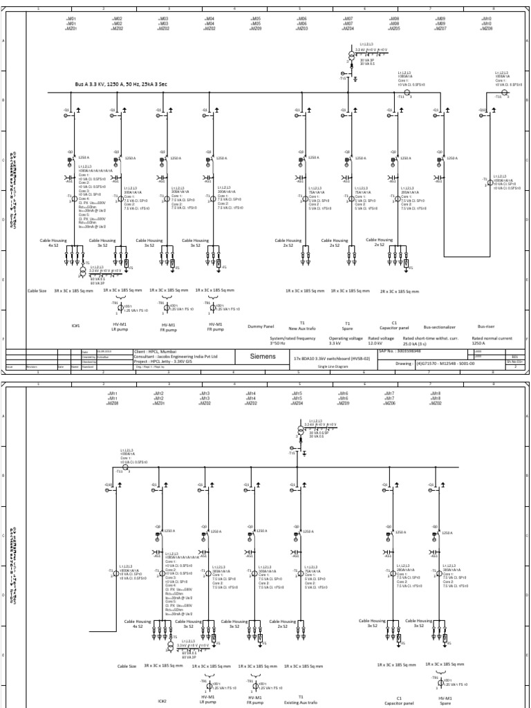 3.3KV SLD HPCL | PDF | Electricity | Electronic Engineering