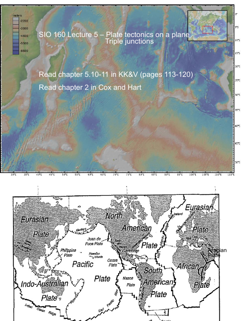 Triple Junctions | PDF | Plate Tectonics | Volcanology
