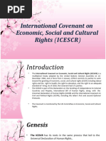 International Covenant On Economic, Social and Cultural Rights, 1966 | PDF