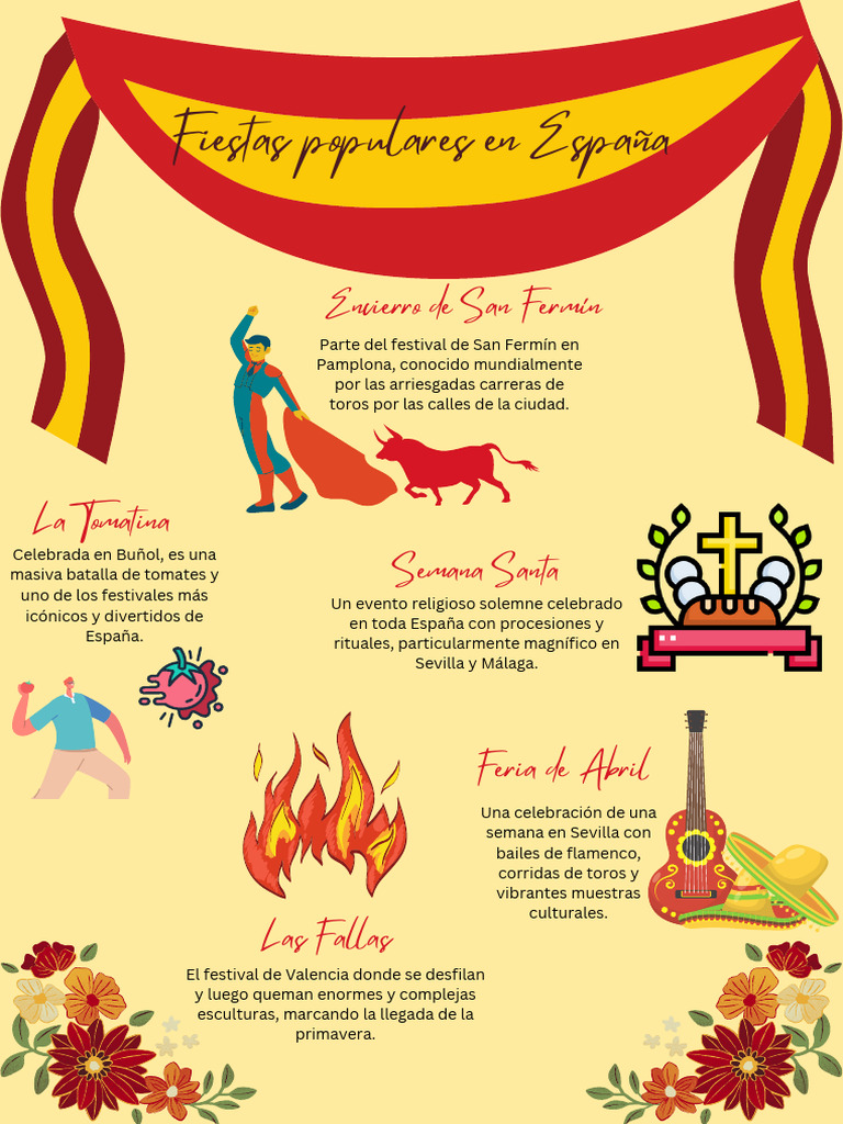 Fiestas Populares en España | PDF