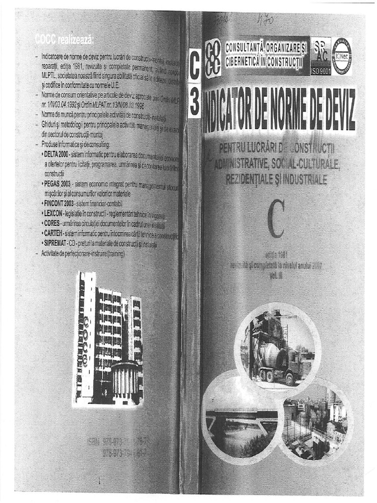 C3-Indicator Norme Deviz | PDF