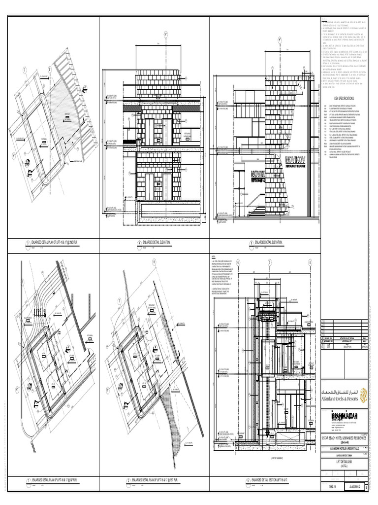 A-A0-0904-2 - Lift Details-5b | PDF | Elevator | Building Engineering