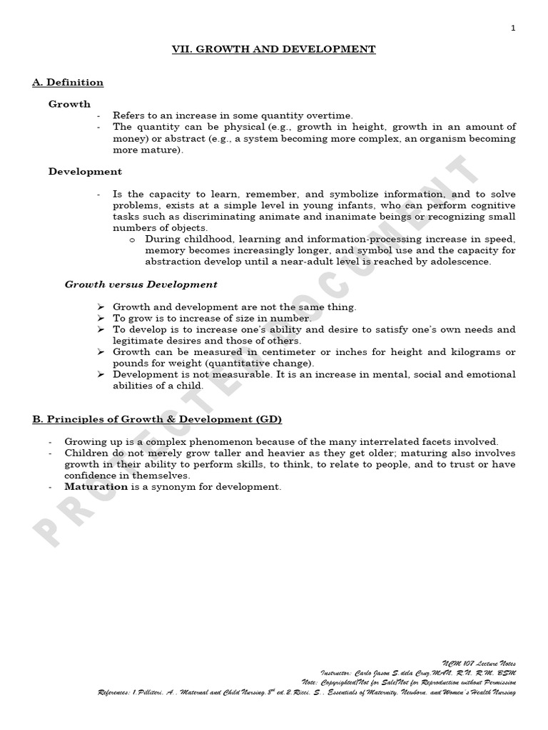 Owth and Development | PDF | Vitamin | Food Energy