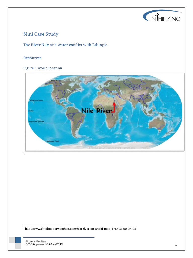 ESS Nile-case-study | PDF | River | Dam