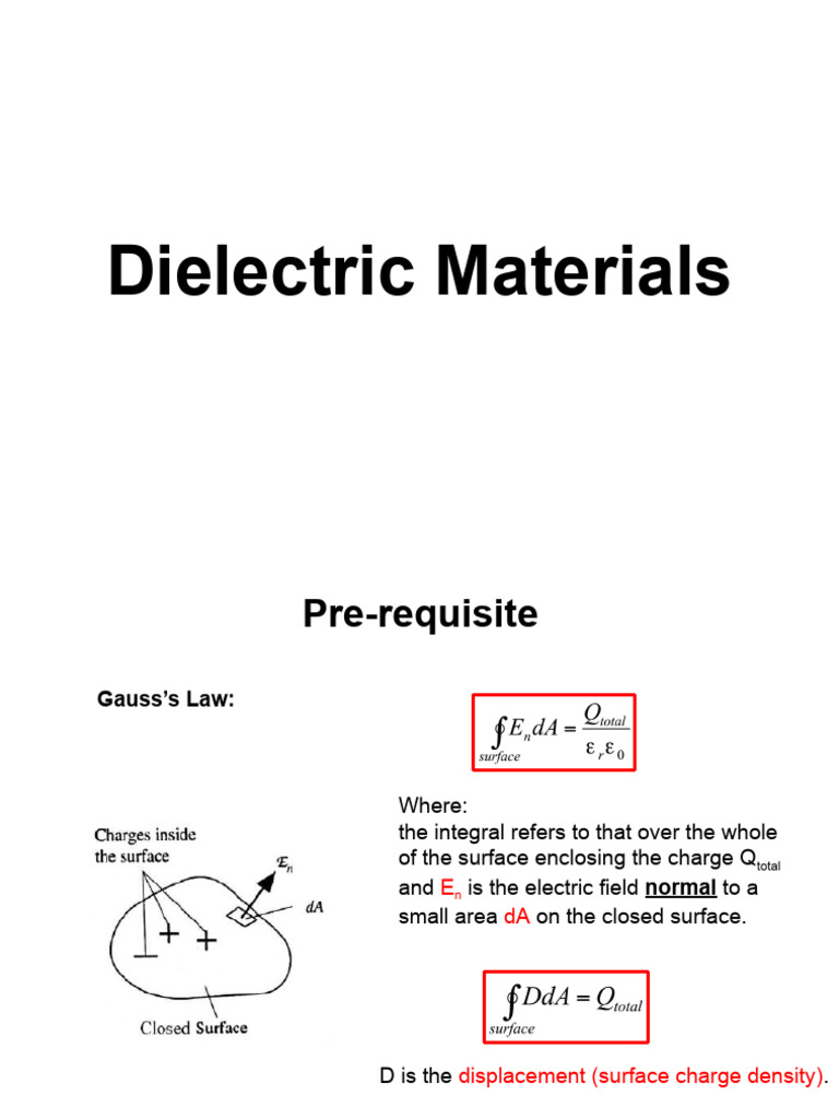 Dielectric Polarization | PDF | Dielectric | Chemical Polarity