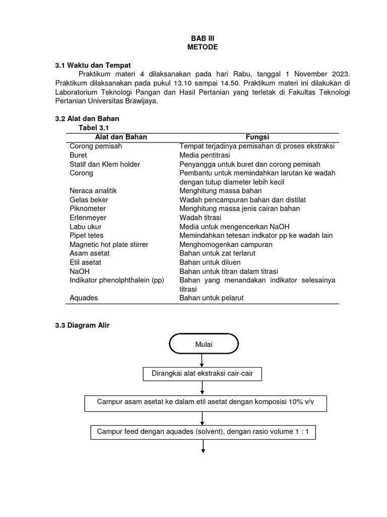 Laporan Materi 4 Biosep | PDF