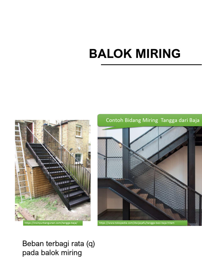 Balok Miring | PDF
