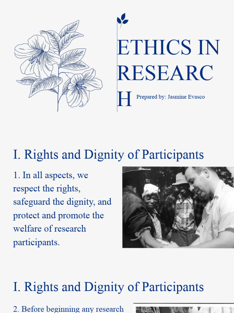 Ethical Guidelines for Research Participants | PDF | Informed Consent ...