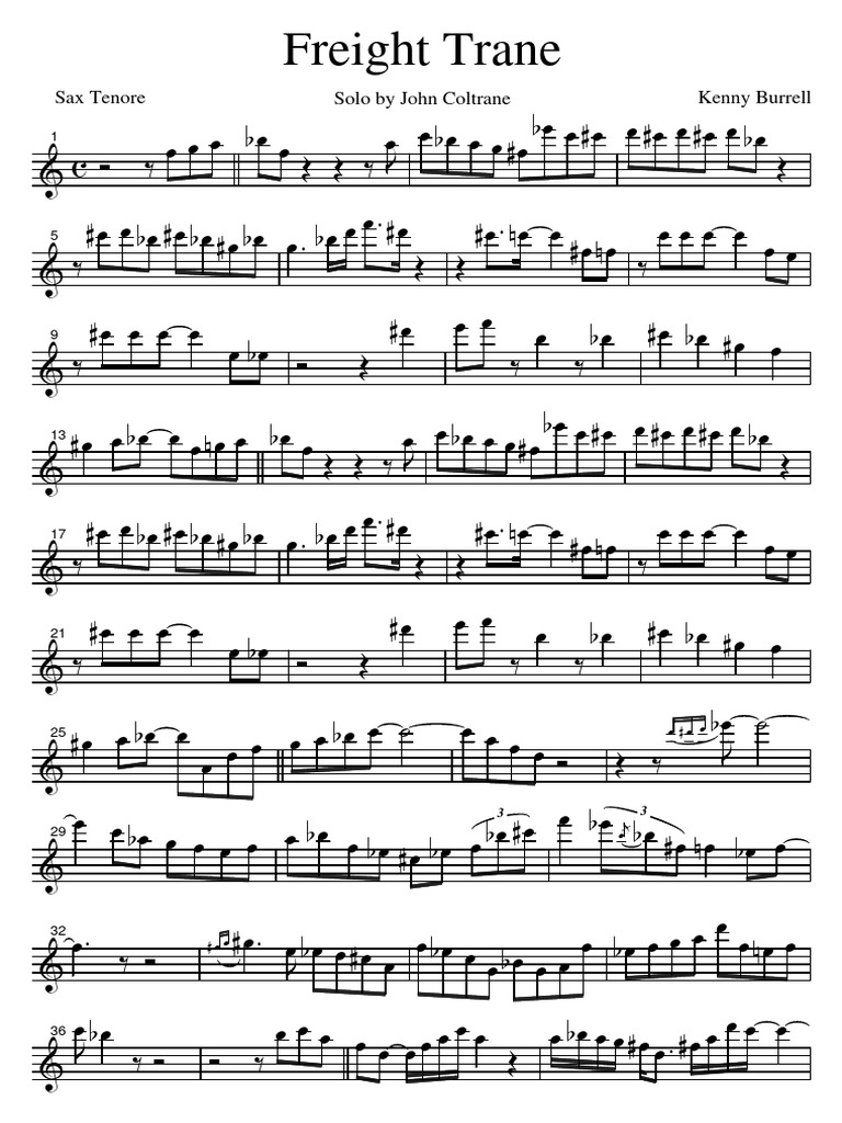 Freight Trane | PDF