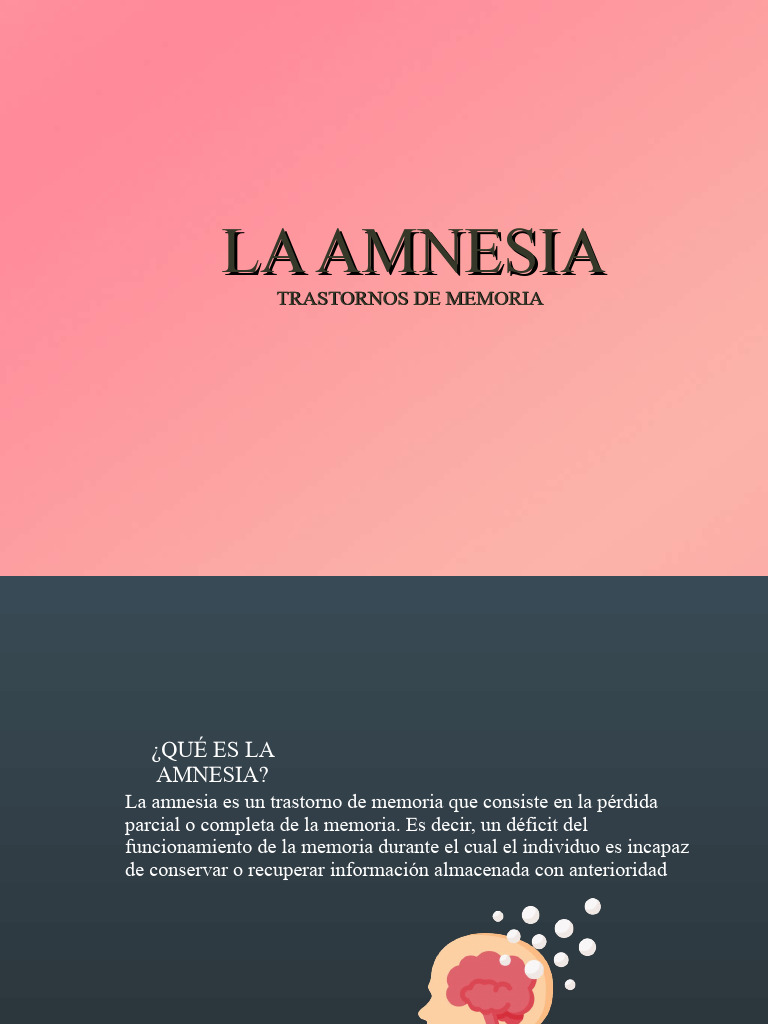 Amnesia | PDF | Amnesia | Memoria