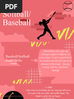 Softball Pitching Grips Guide | PDF | Pitcher | Softball