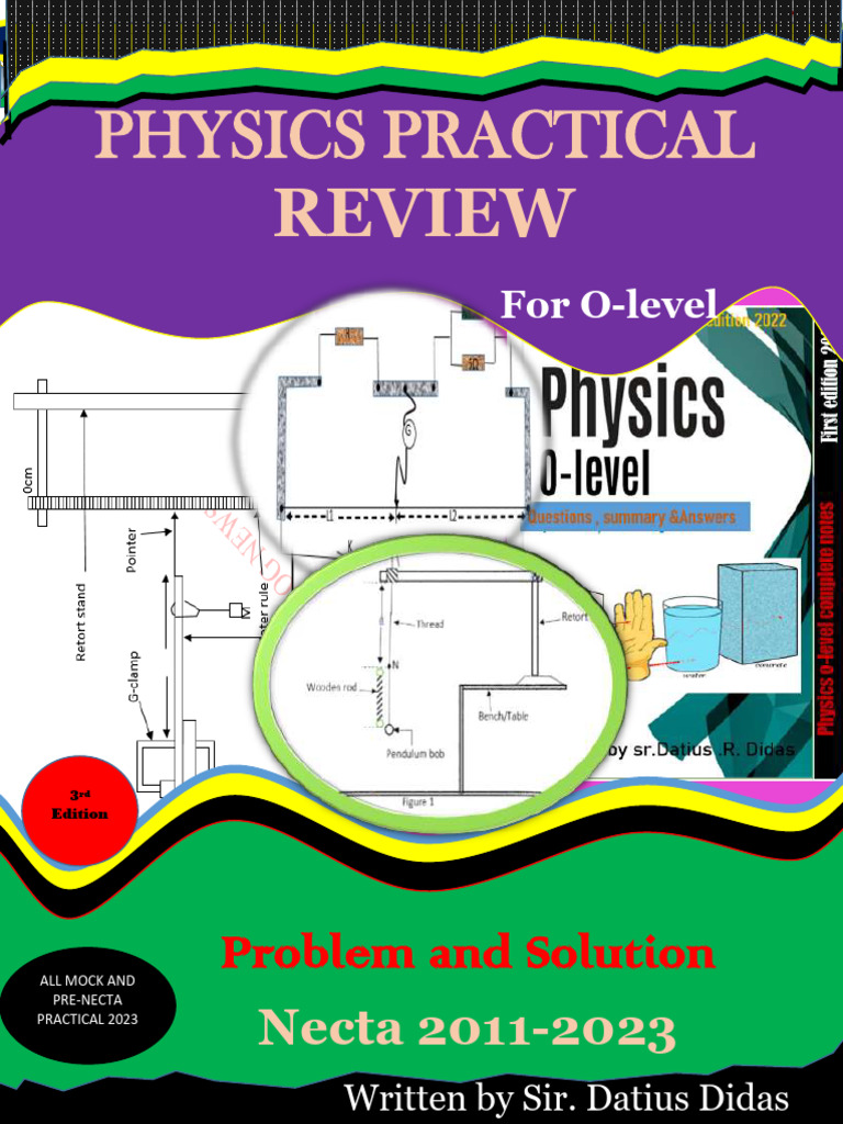 Physics Practical Sample Questions Up To Necta 2023 | PDF | Pendulum ...
