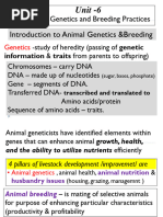 Principle of Animal Breeding | PDF | Genetics | Ploidy
