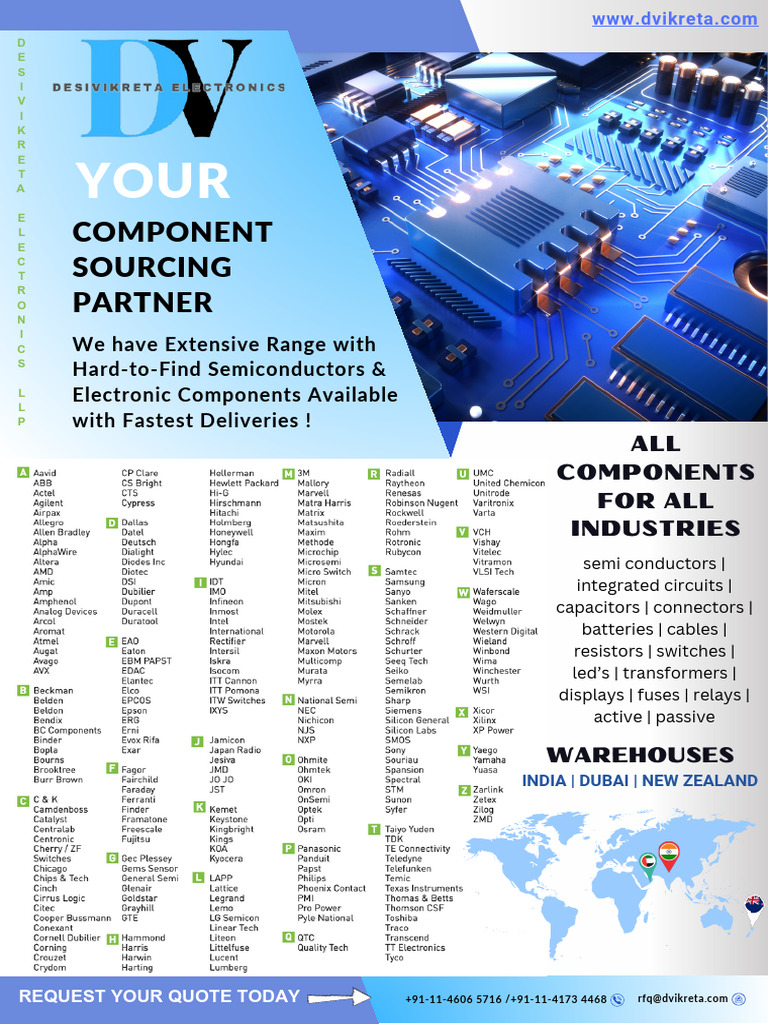 DV Electronics Line Card | PDF | Procurement | Iso 9000