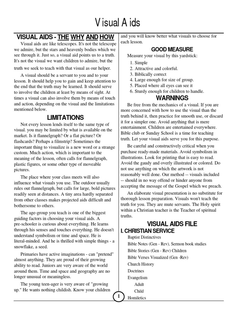 6 Visual Aids | PDF | Jesus | Mary, Mother Of Jesus