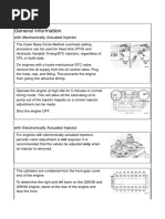 Injection Timing Chart | PDF | Vehicle Technology | Systems Engineering
