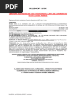 Reconil Bula | PDF | Embalagem e rotulagem | Agronomia