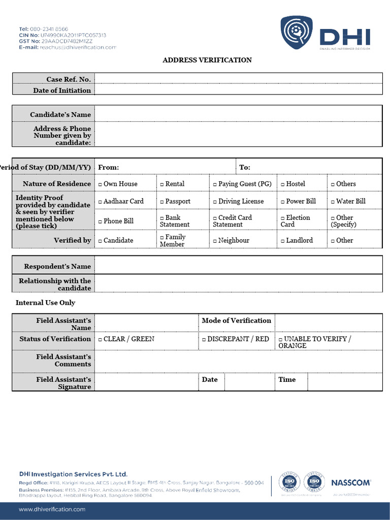 DHI Residence Template | PDF
