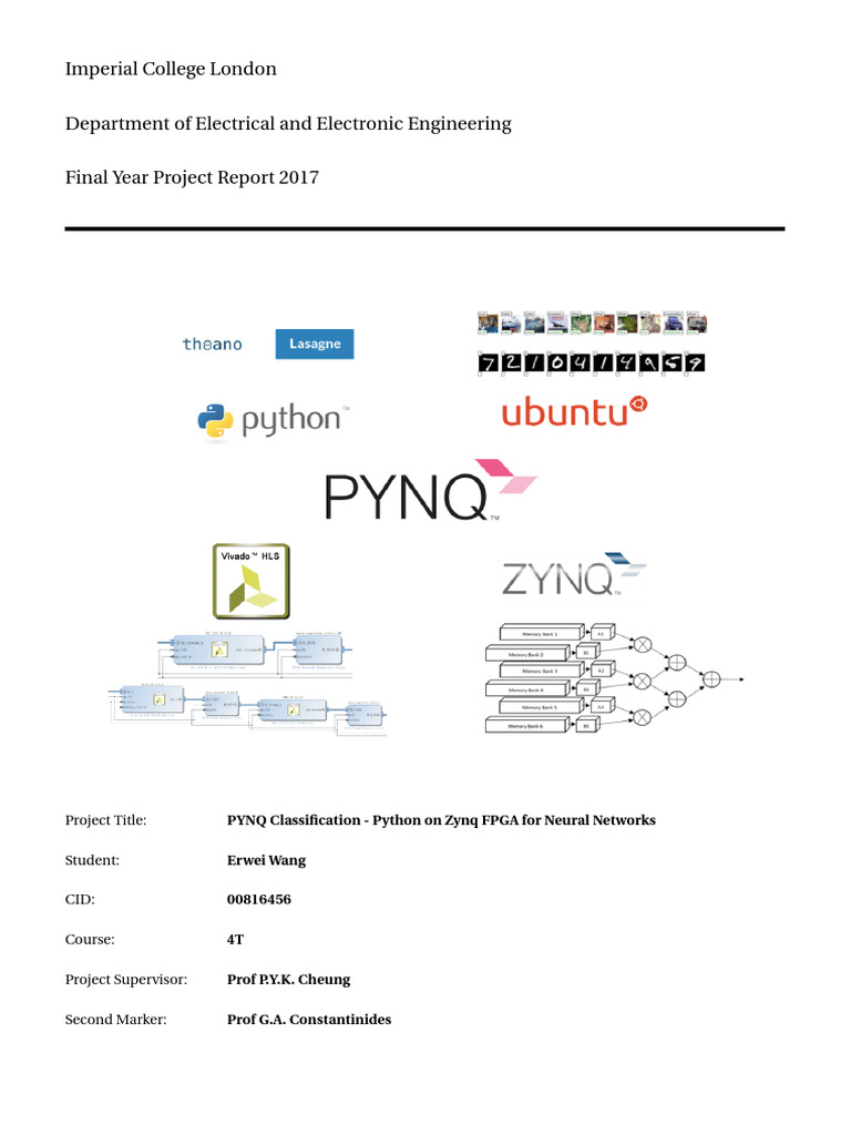 Pynq Classification | PDF | Field Programmable Gate Array | System On A ... Pynq Classification | PDF | Field Programmable Gate Array | System On A ...