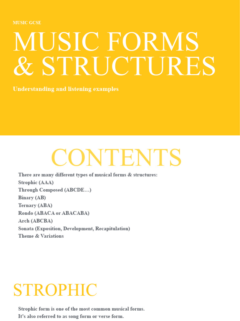 Musical Forms Part 1 | PDF | Musical Forms | Musical Compositions