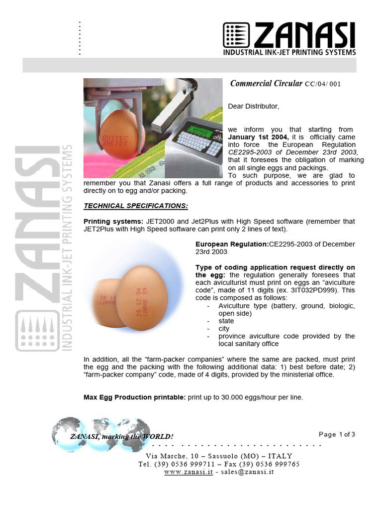 Egg Coding System | PDF | Computing | Computer Engineering