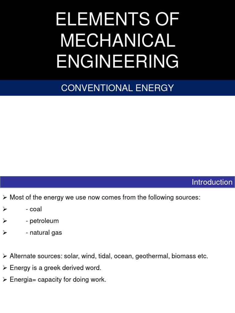 Conventional and Non Conventional Energy Sources | PDF | Solar Energy ... Conventional and Non Conventional Energy Sources | PDF | Solar Energy ...