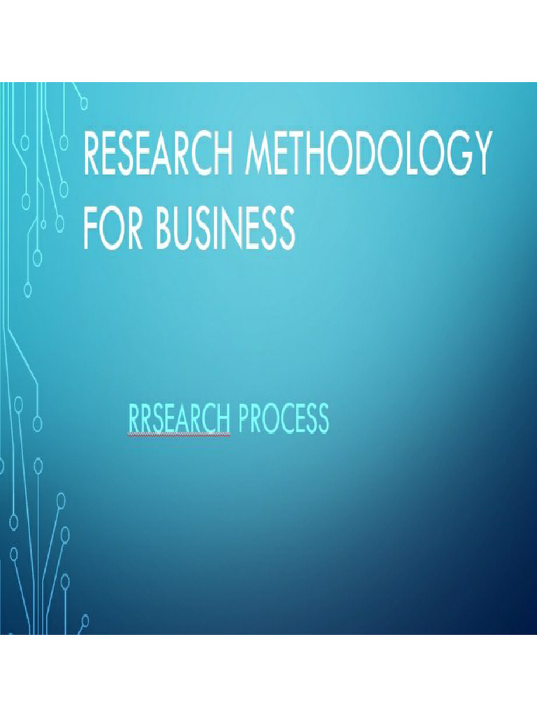 Research Methodology | PDF