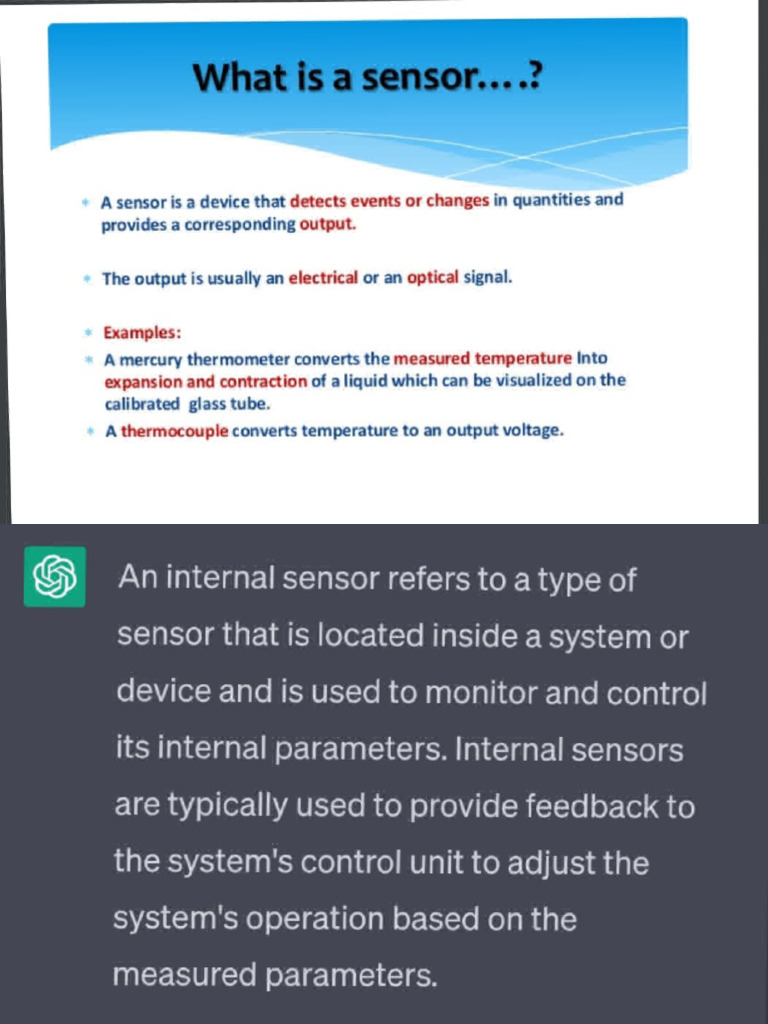 Classification of Sensors | PDF | Spectroscopy | Lidar