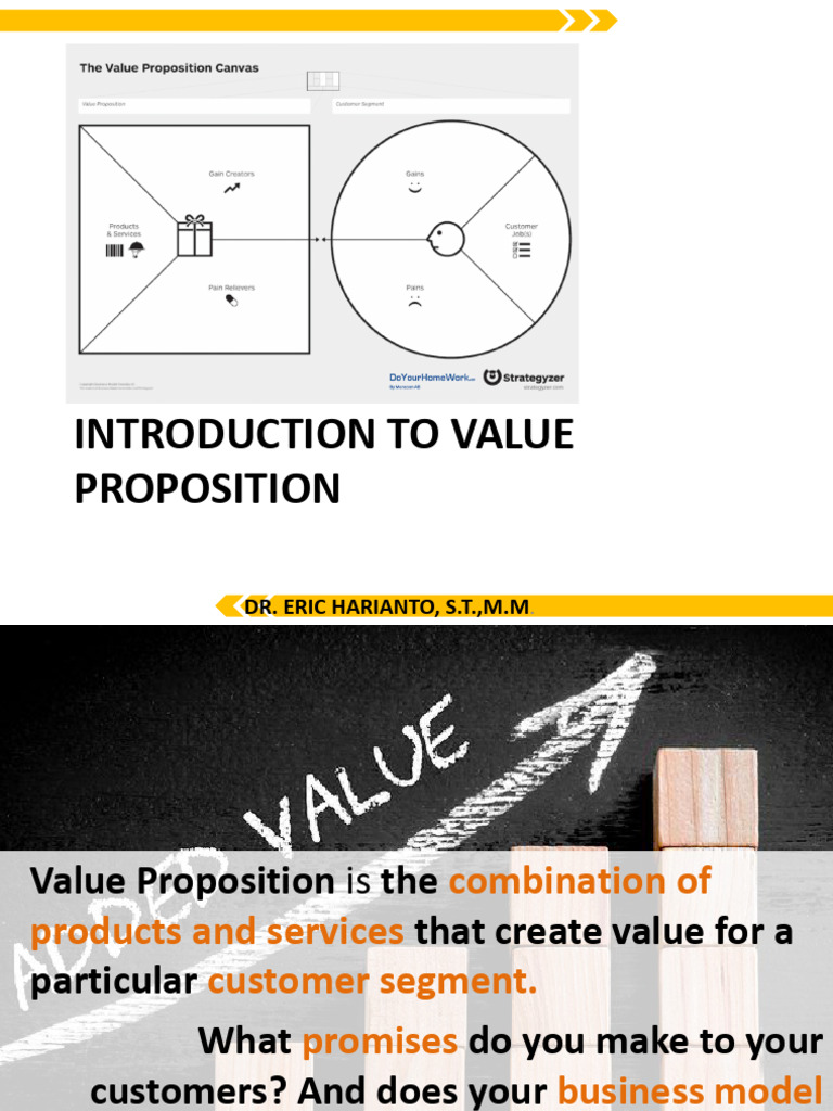 Introduction To Value Proposition New | PDF