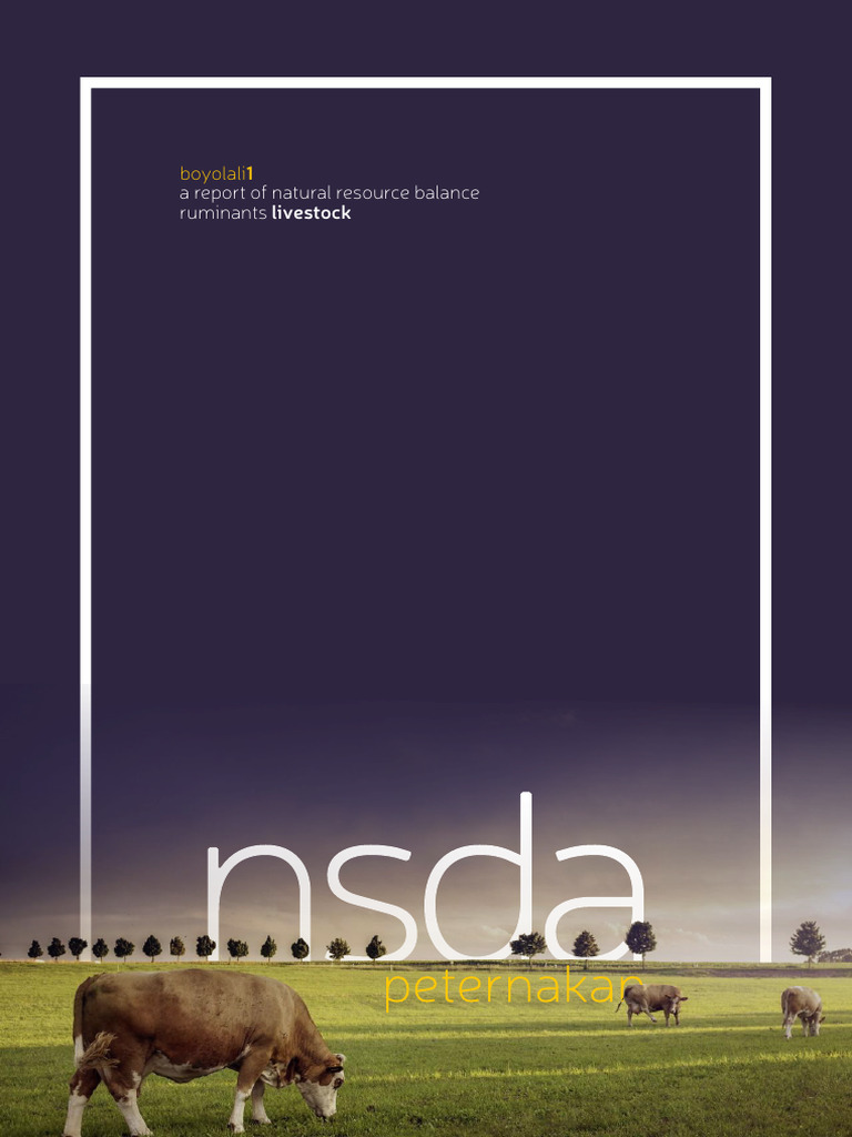 NSDA Peternakan - Kabupaten Boyolali | PDF
