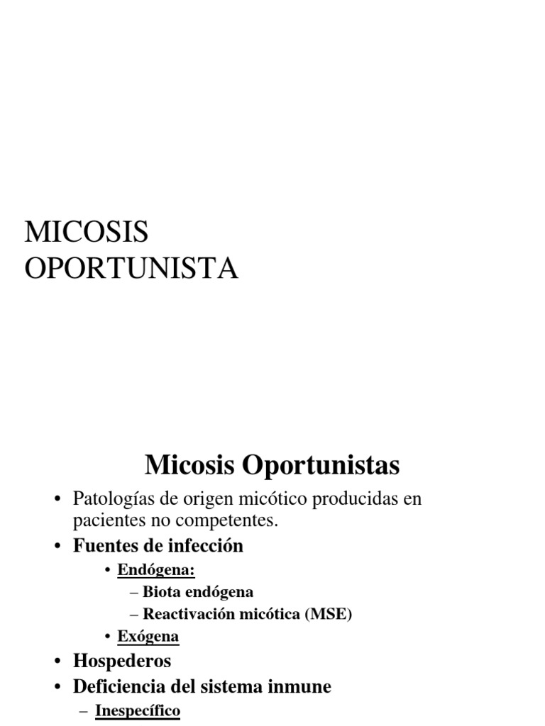 (Editada) Pportunista I 2006 | PDF | Candidiasis | Candida (hongo)