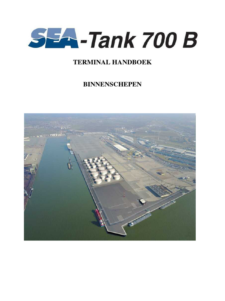 SEA TANK 700 B TERMINAL HANDBOOK BINNENSCHEPEN NL Rev4 | PDF