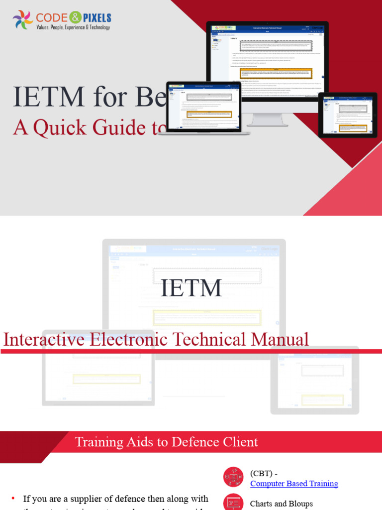 IETM For Beginners - A Quick Guide To IETM - Code and Pixels | PDF ...