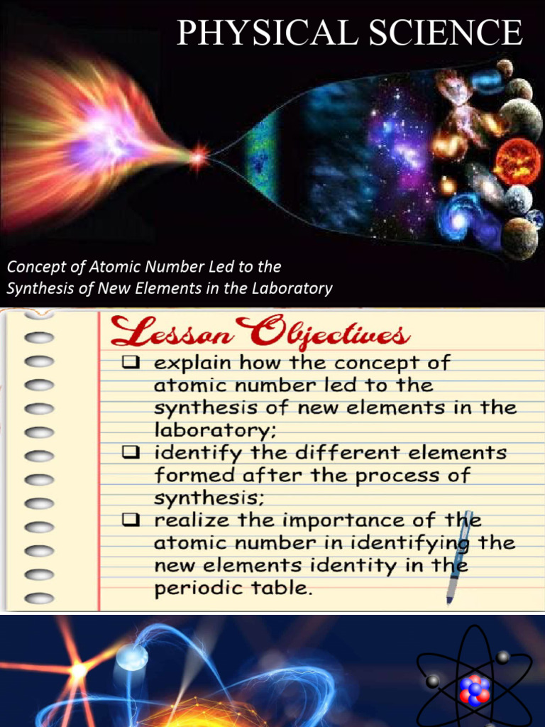 Synthesis of New Elements | PDF | Atoms | Nuclear Reaction