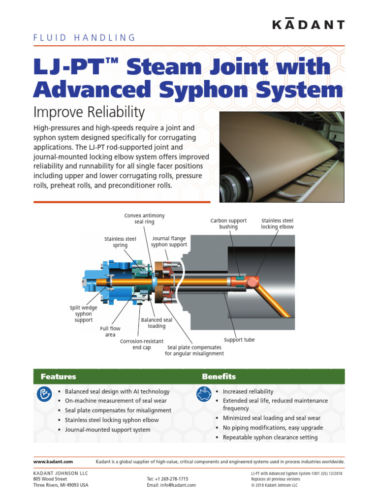 Steam Joint Syphon System | PDF | Industrial Processes | Mechanical ...