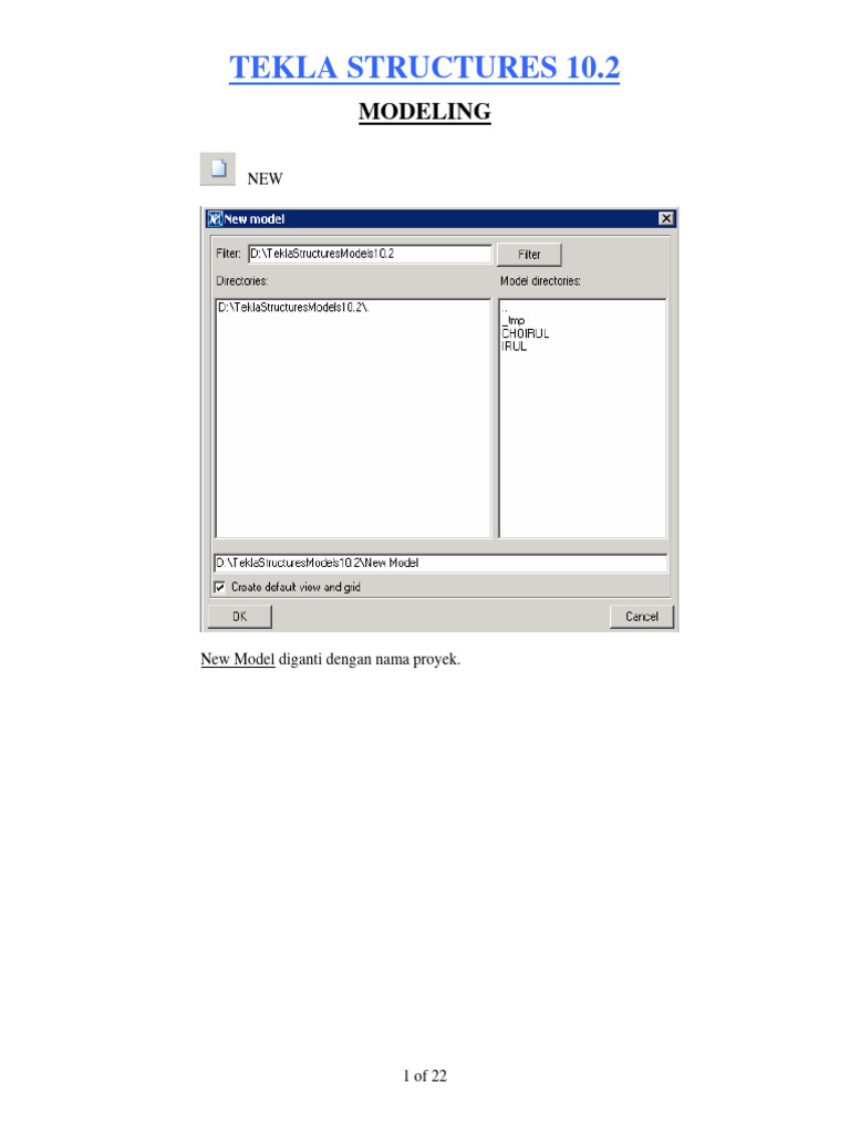 Training - Tekla Structures | PDF