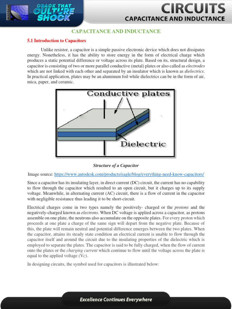 5 Capacitance and Inductance | PDF | Inductance | Capacitance