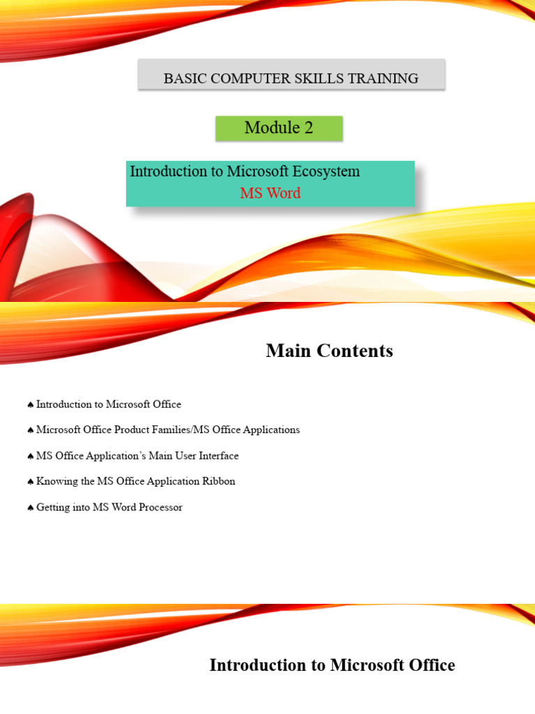 MS Word | PDF