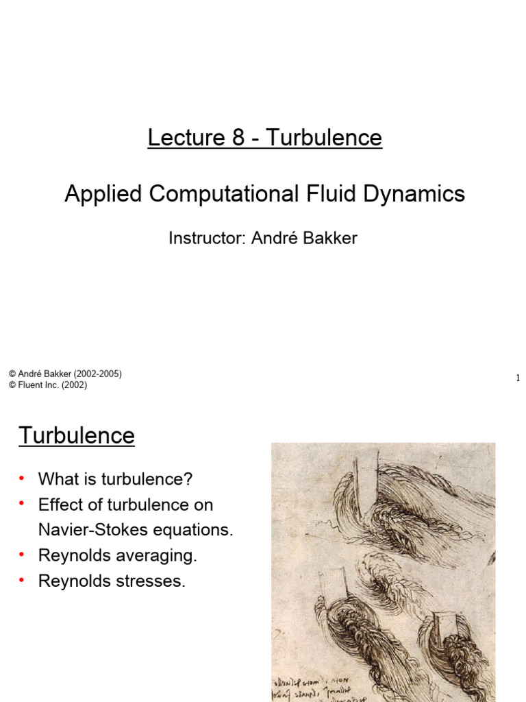 08 Turb | PDF | Turbulence | Fluid Dynamics