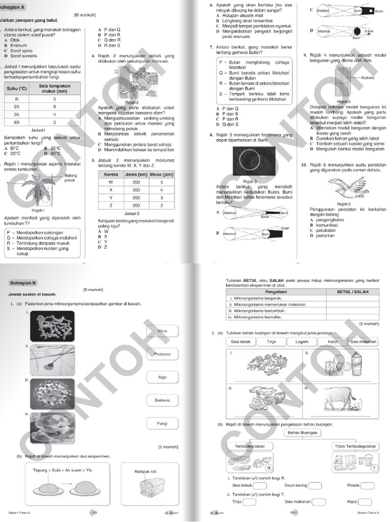 Science Uasa Set 1 | PDF