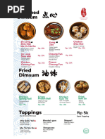 Menu 1988 Pocha Semarang Terbaru | PDF