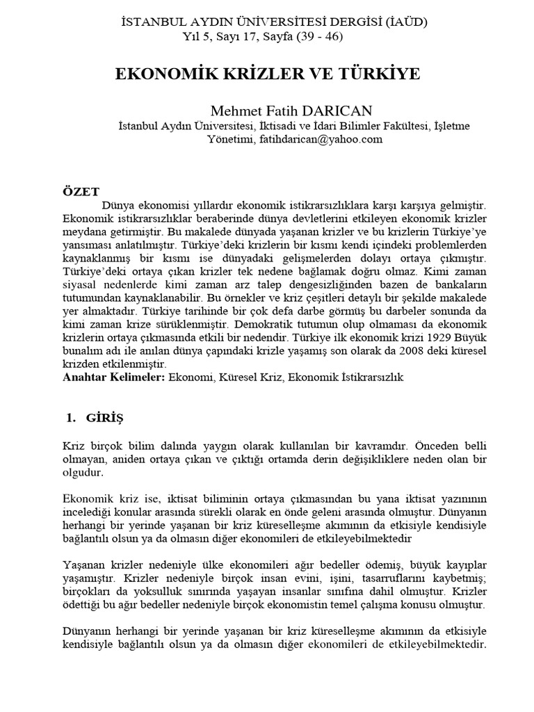 Ekonom - K KR - Zler Ve T - RK - Ye (#324554) - 319382 | PDF