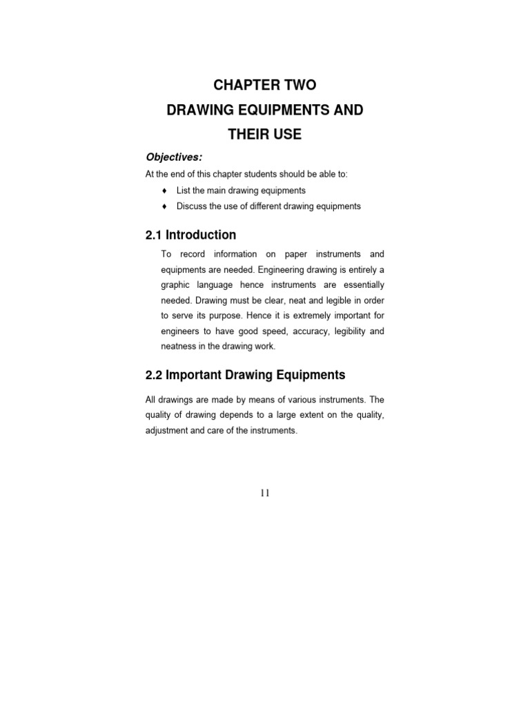 Engineering Drawing - Chapter Two | Download Free PDF | Drawing | Paper
