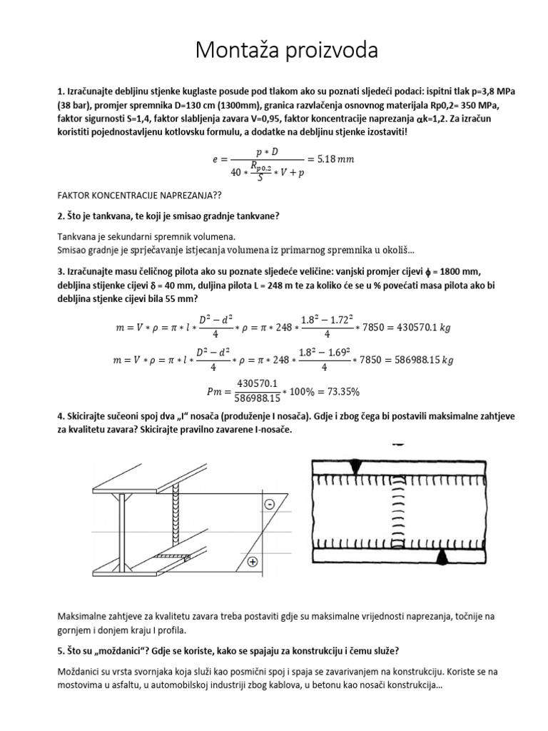 Montaza_proizvoda | PDF